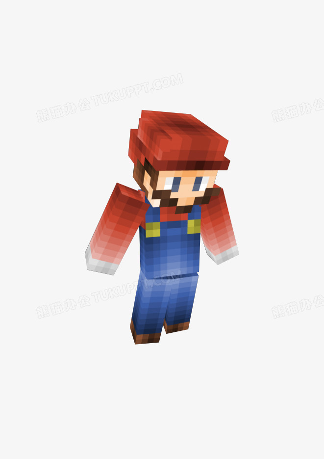 我的世界游戏人物PNG图片素材下载_游戏人物PNG_熊猫办公