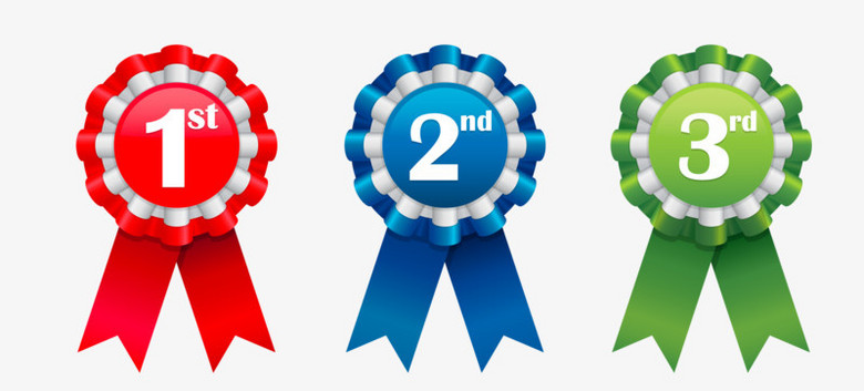 精美矢量123奖牌PNG图片素材下载_奖牌PNG_熊猫办公