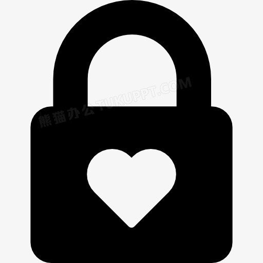 挂锁图标PNG图片素材下载_图标PNG_熊猫办公