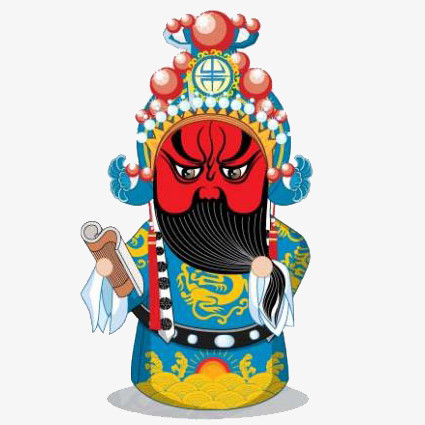 beijing-opera-iconsPNG图片素材下载_关羽PNG_熊猫办公