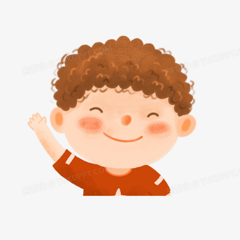 手绘卡通小男孩头像免抠元素PNG图片素材下载_手绘PNG_熊猫办公