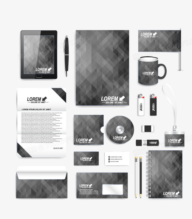 vis设计模板矢量PNG图片素材下载_设计PNG_熊猫办公