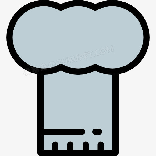 厨师帽图标PNG图片素材下载_图标PNG_熊猫办公