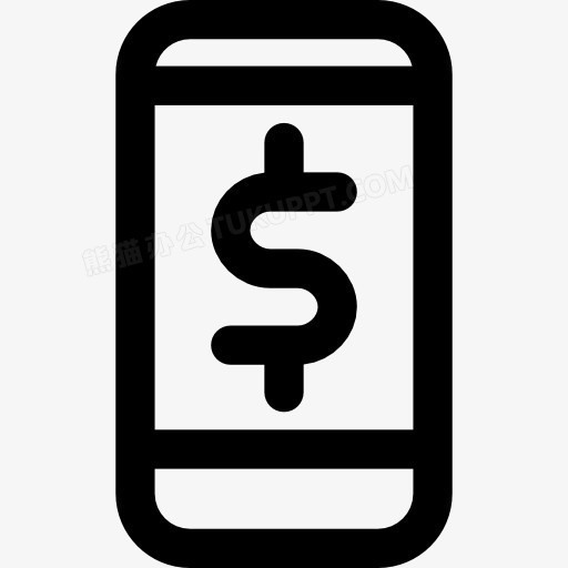 移动支付图标PNG图片素材下载_支付PNG_熊猫办公