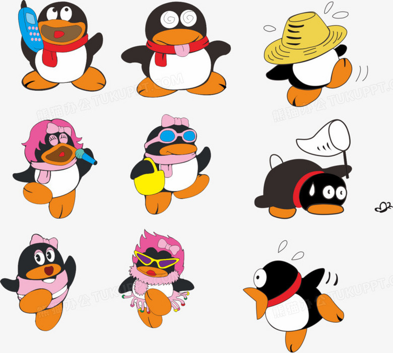 qq矢量图PNG图片素材下载_矢量图PNG_熊猫办公