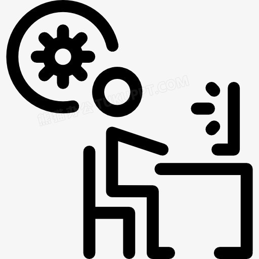 工作进展图标PNG图片素材下载_工作图标PNG_熊猫办公