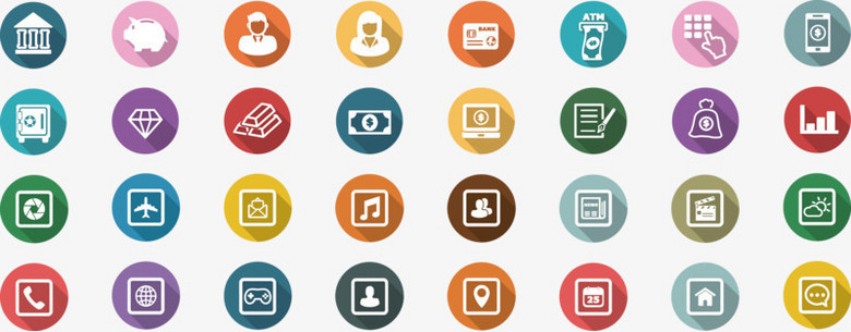 矢量ui图标集合PNG图片素材下载_图标PNG_熊猫办公