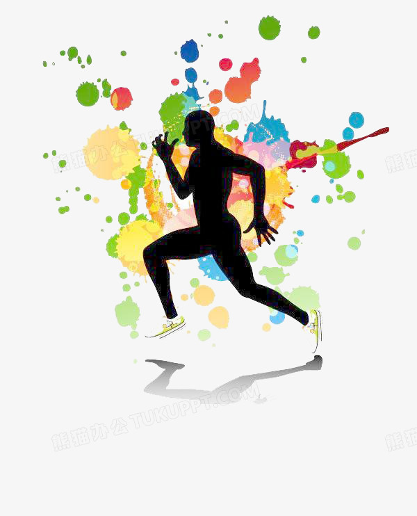 奔跑PNG图片素材下载_奔跑PNG_熊猫办公