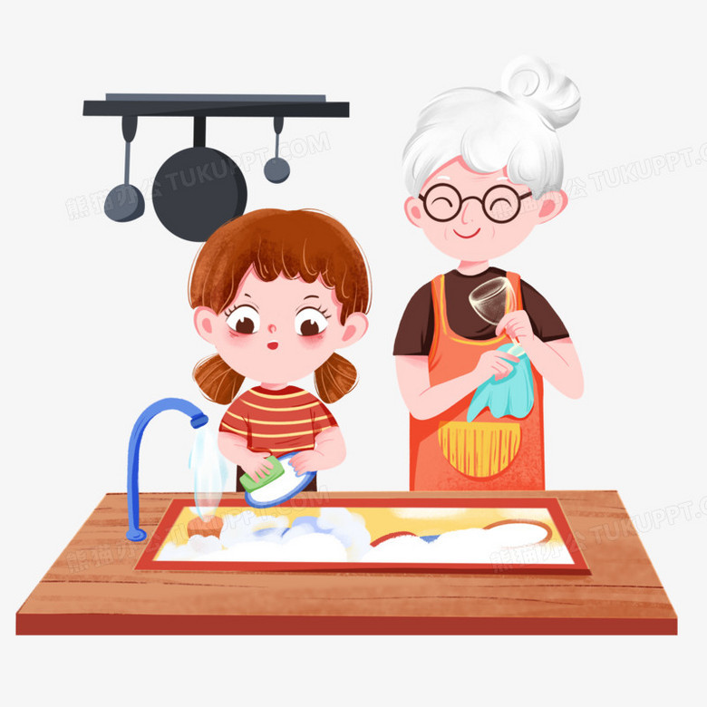 儿童洗碗图片儿童画儿童画儿童画画大全大山谷图库