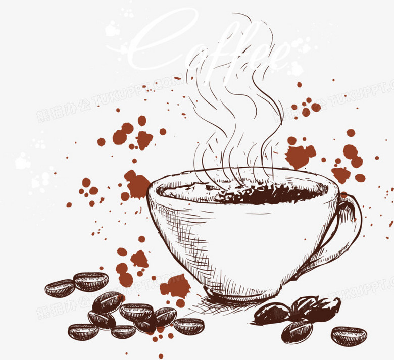 矢量咖啡PNG图片素材下载_咖啡矢量PNG_熊猫办公