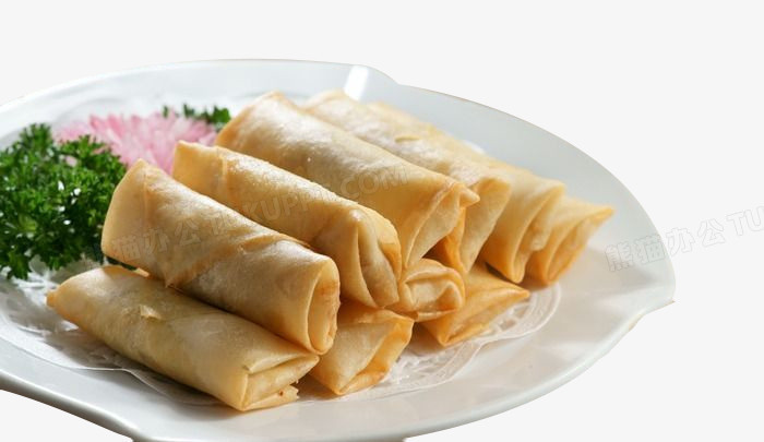 三丝春卷PNG图片素材下载_春卷PNG_熊猫办公