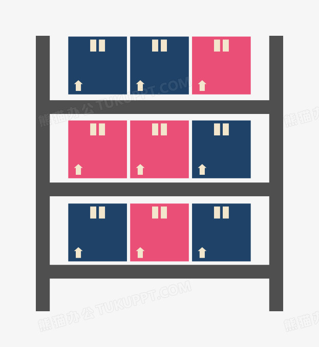 矢量货架PNG图片素材下载_矢量PNG_熊猫办公
