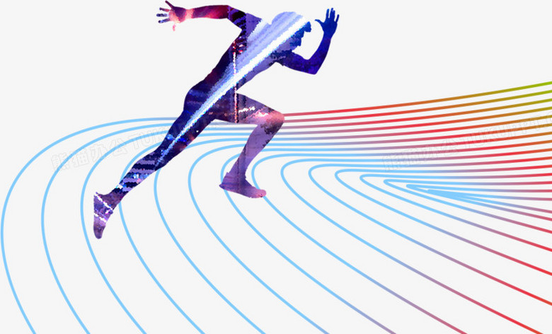 奔跑PNG图片素材下载_奔跑PNG_熊猫办公