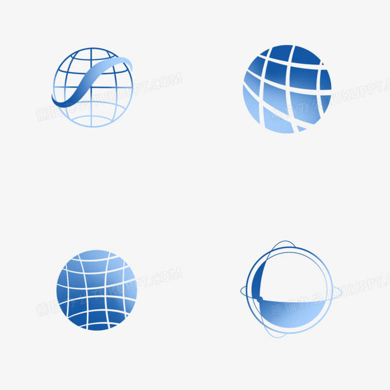 手绘矢量地球图标PNG图片素材下载_矢量PNG_熊猫办公