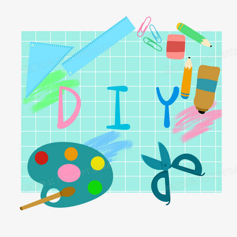 diy卡通免抠PNG图片素材下载_卡通PNG_熊猫办公