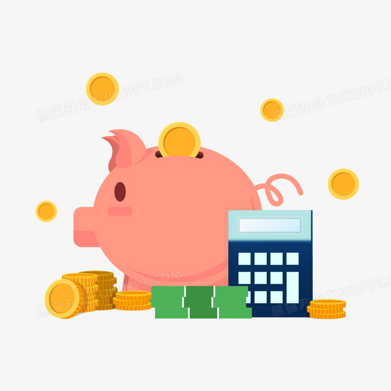 手绘金融借贷扁平矢量图标PNG图片素材下载_金融PNG_熊猫办公