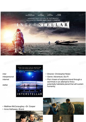 interstellar(《星际穿越》)PPT模板下载_编号lmjmmnzq_熊猫办公