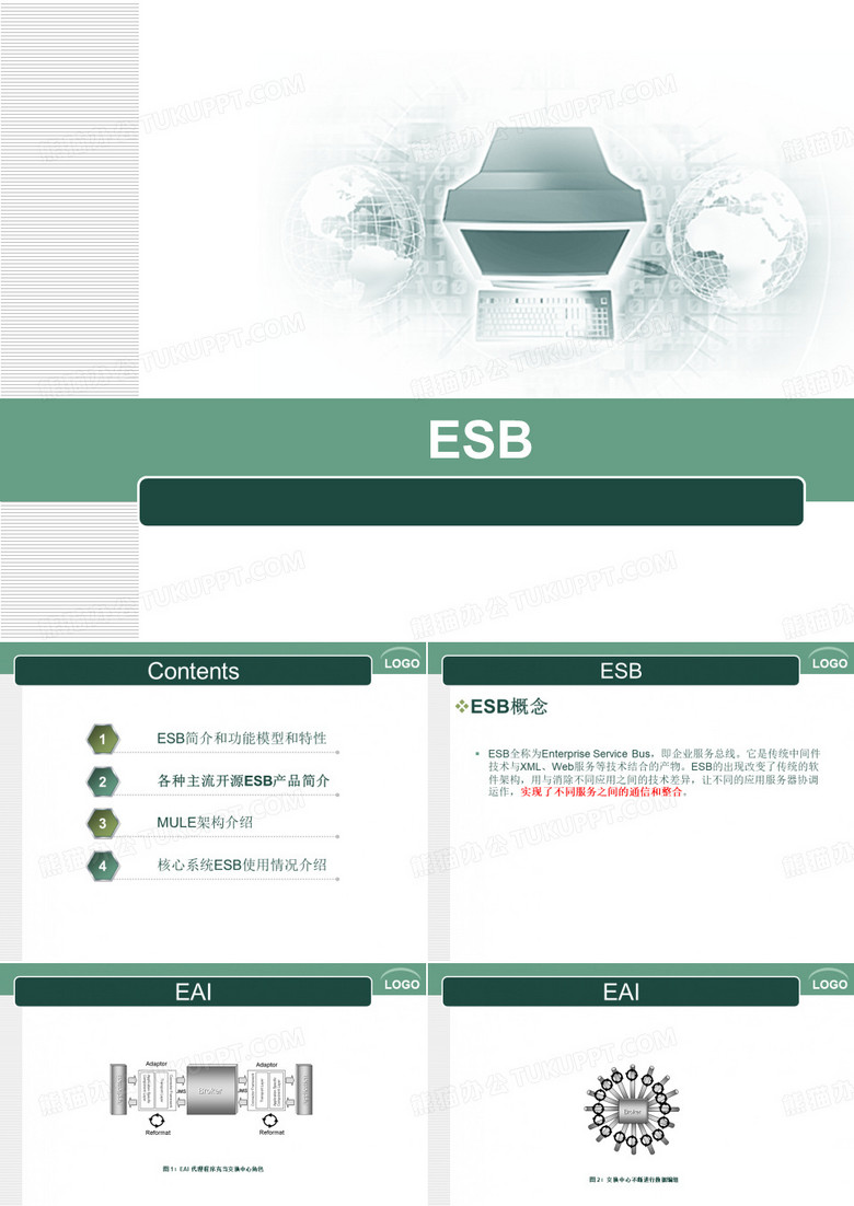 阿里-esb分享PPT模板下载_编号qgpgmpaa_熊猫办公