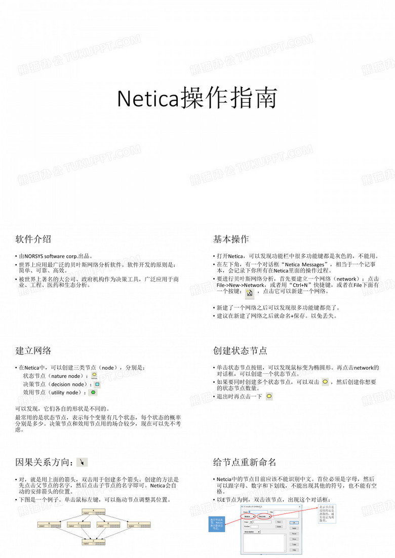 netica操作指南PPT模板下载_编号ldvenkev_熊猫办公