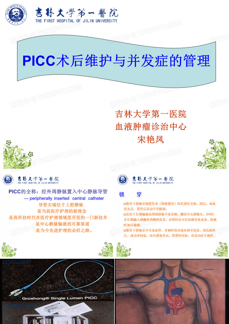 picc的维护PPT模板下载_编号lbxrzrzx_熊猫办公