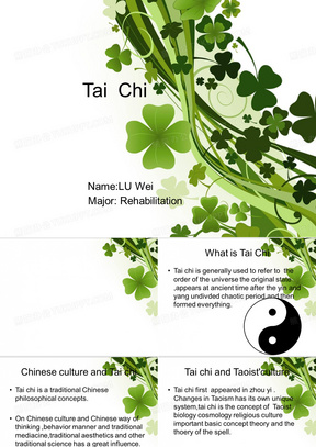 太极PPT模板_太极PPT模板下载_熊猫办公