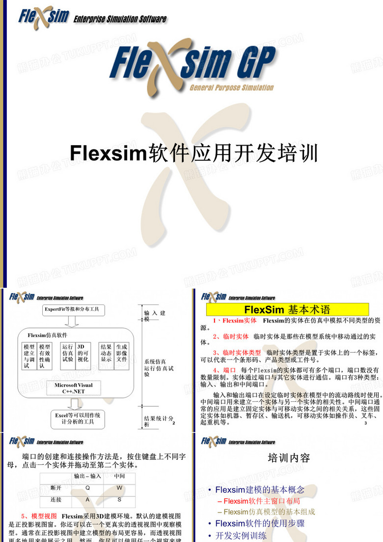 系统建模仿真软件_flexsim培训PPT模板下载_编号qgmmgddo_熊猫办公
