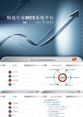 mes系统PPT模板_mes系统PPT模板下载_熊猫办公