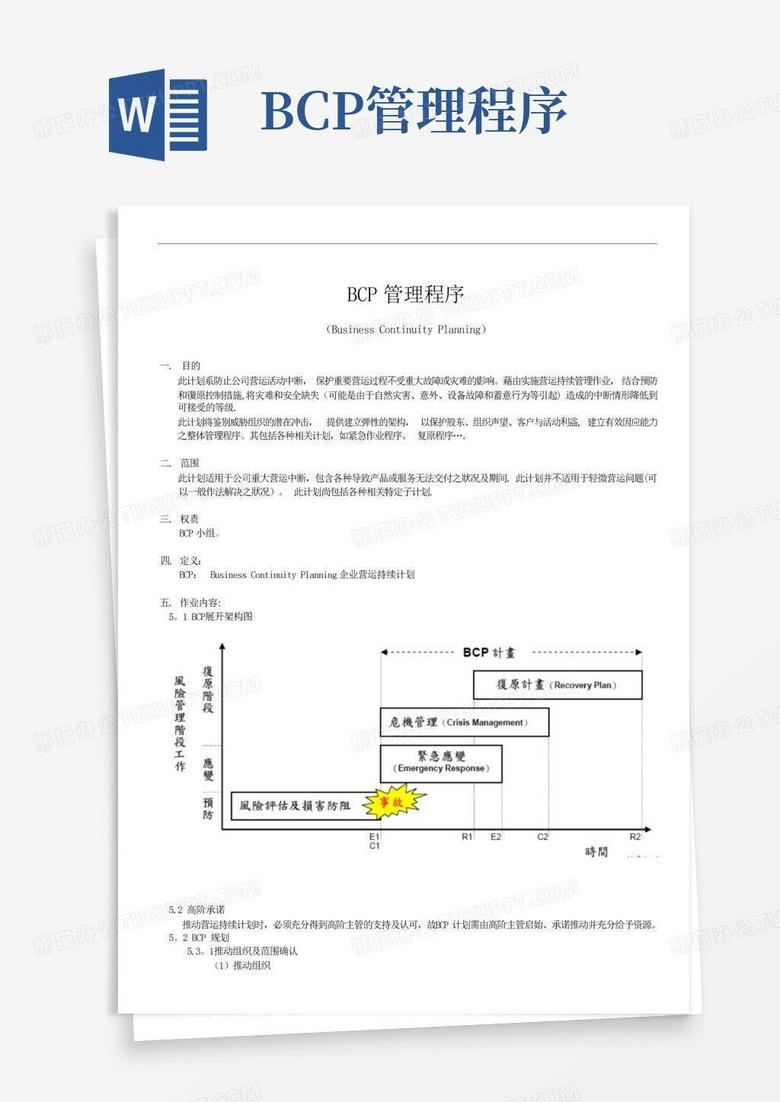 bcp管理程序-Word模板下载_编号qwepdprb_熊猫办公