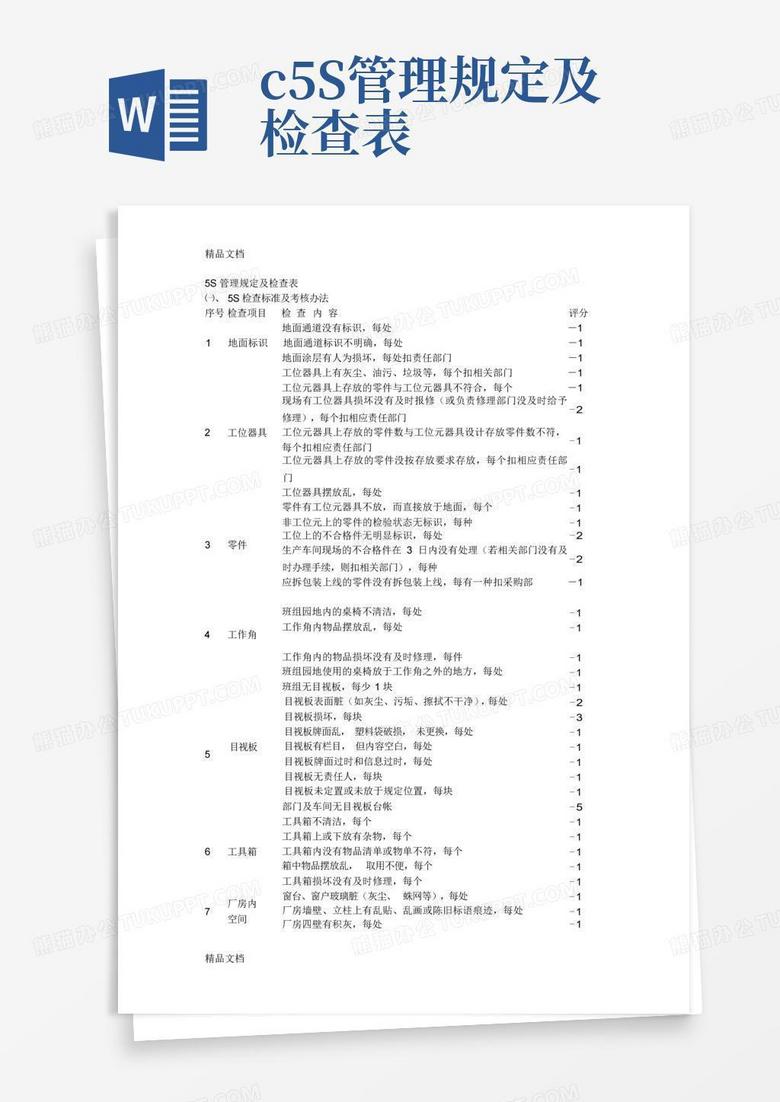 c5s管理规定及检查表.-Word模板下载_编号lxvppdzo_熊猫办公