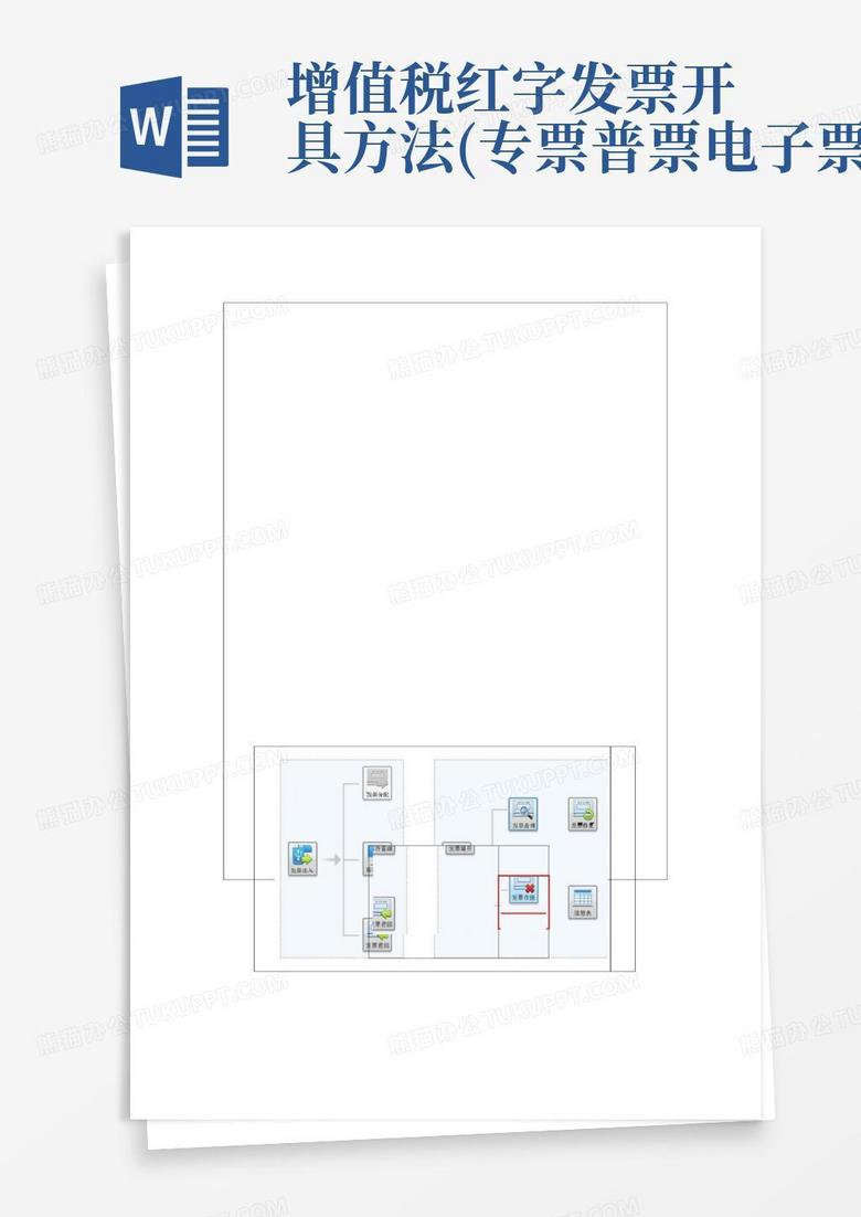 增值税红字发票开具方法 专票 普票 电子票 Word模板下载 编号lndpvpwd 熊猫办公