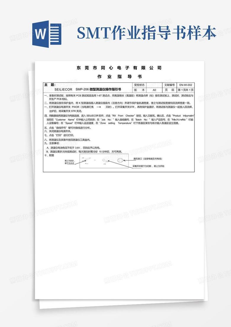 smt作业指导书样本Word模板下载_编号ldxpbmja_熊猫办公