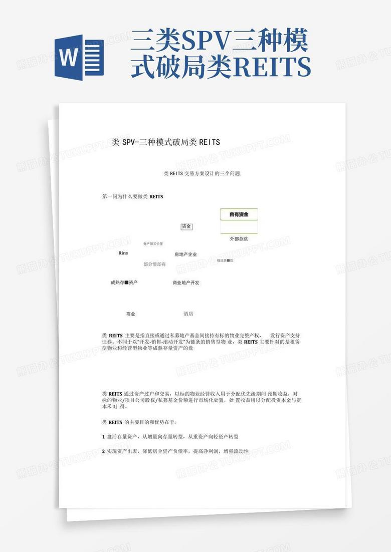 三类spv-三种模式破局类reitsWord模板下载_编号lemjwwya_熊猫办公