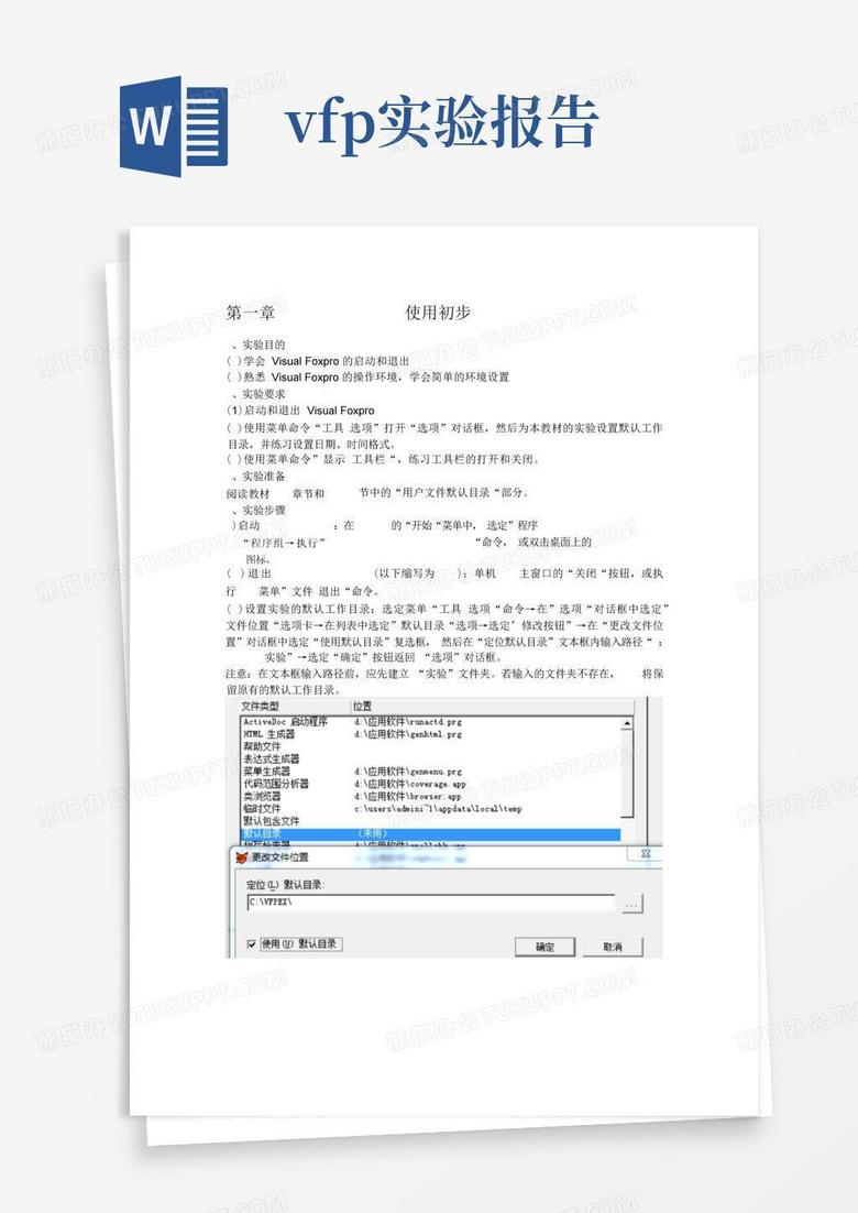 vf实验报告Word模板下载_编号qvjwvzka_熊猫办公