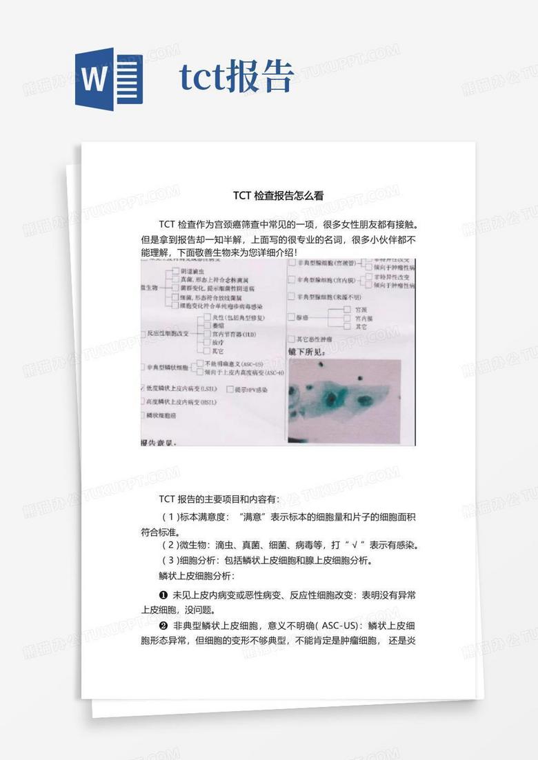 tct检查报告怎么看Word模板下载_编号lrrgpdjv_熊猫办公