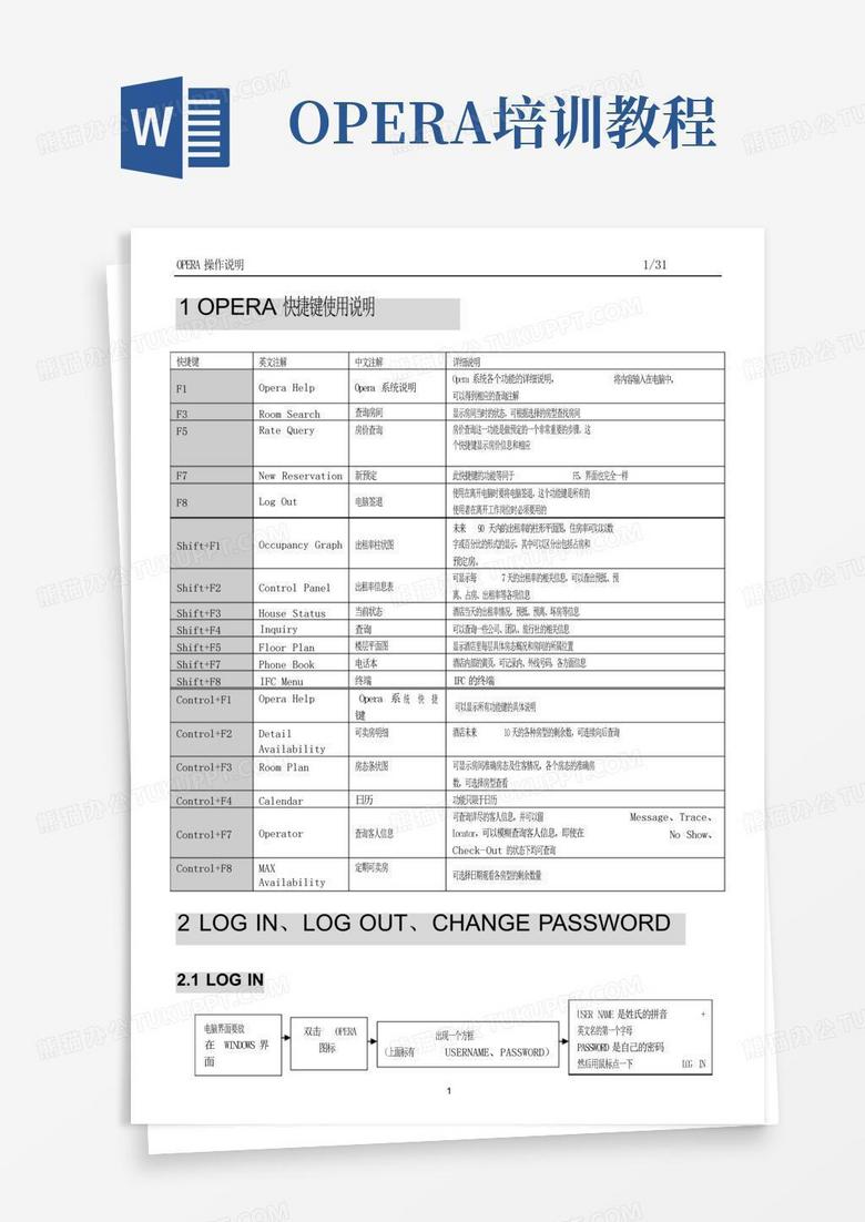 opera培训教程Word模板下载_编号qvvevmzo_熊猫办公