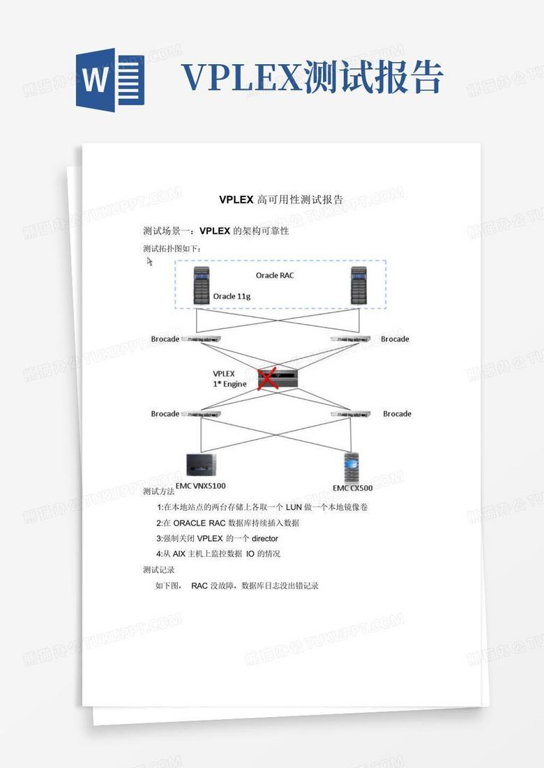 vplex测试报告Word模板下载_编号qeropmgw_熊猫办公